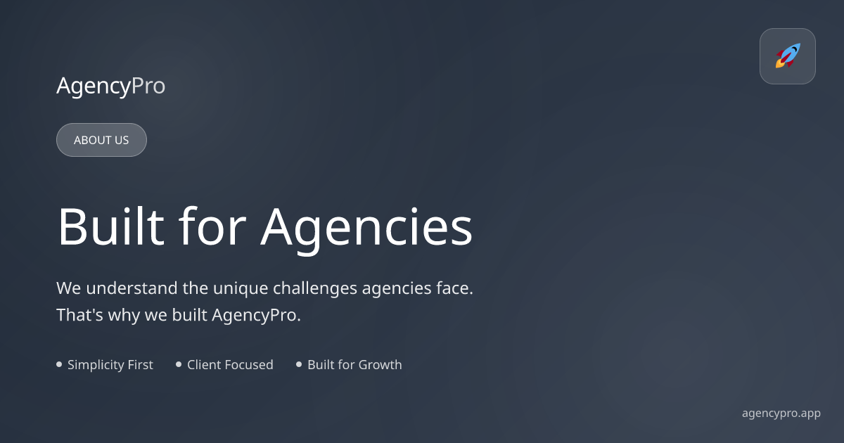 About AgencyPro - The All-in-One Agency Platform