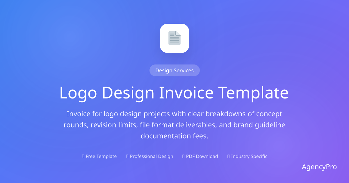 Free Logo Designer Invoice Template
